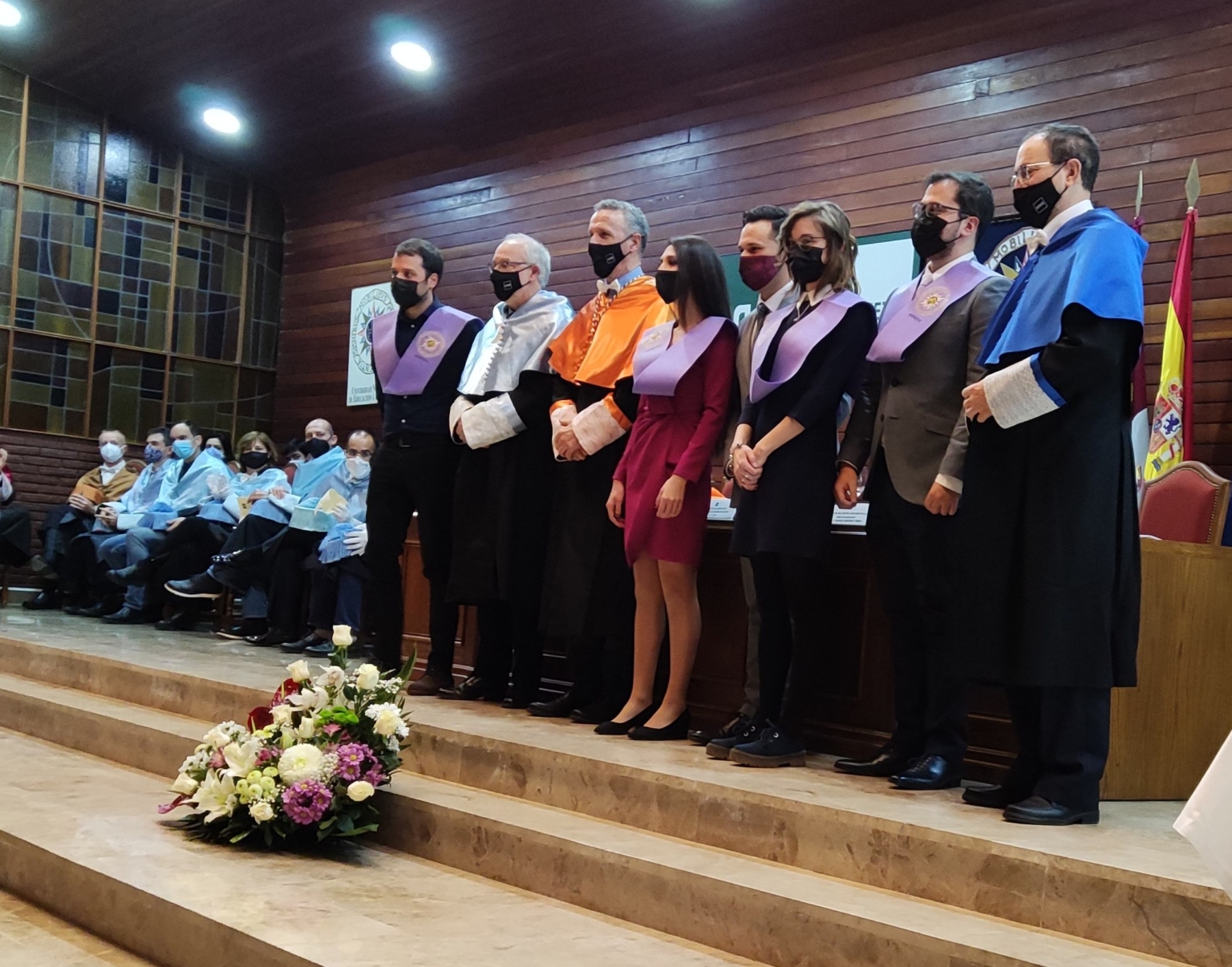 El COPCLM asiste al Acto de Apertura del Curso 2021/2022 del Centro Asociado de la Universidad ...