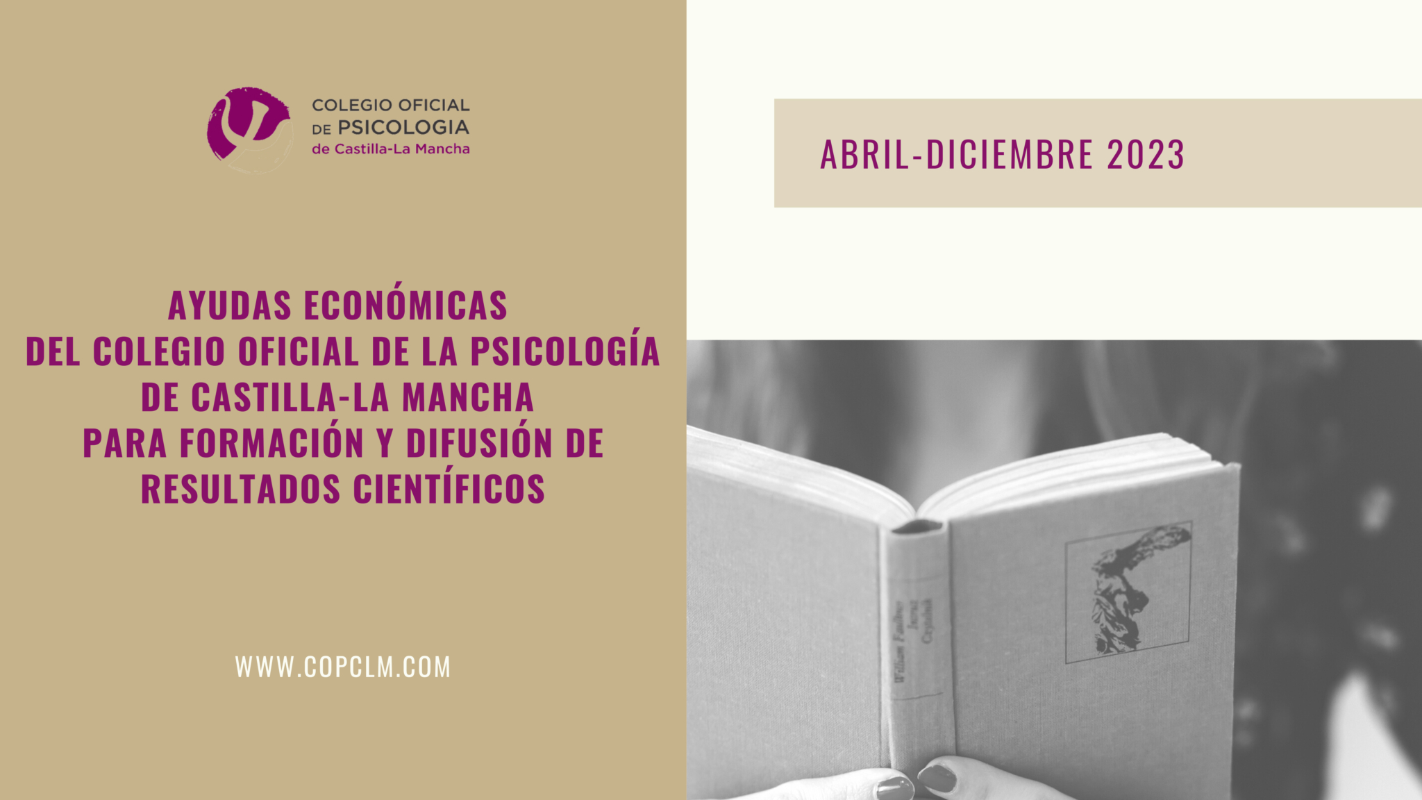Ayudas económicas del Colegio Oficial de la Psicología de Castilla-La Mancha para formación y ...